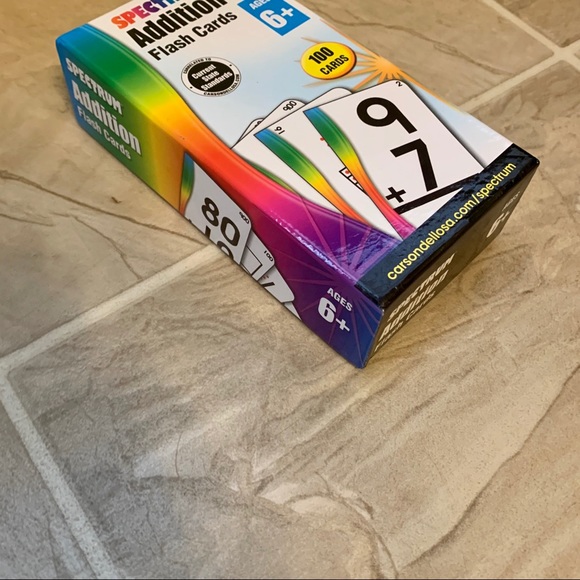 spectrum | Toys | Spectrum Addition Subtraction Cards Age 6 Euc | Poshmark